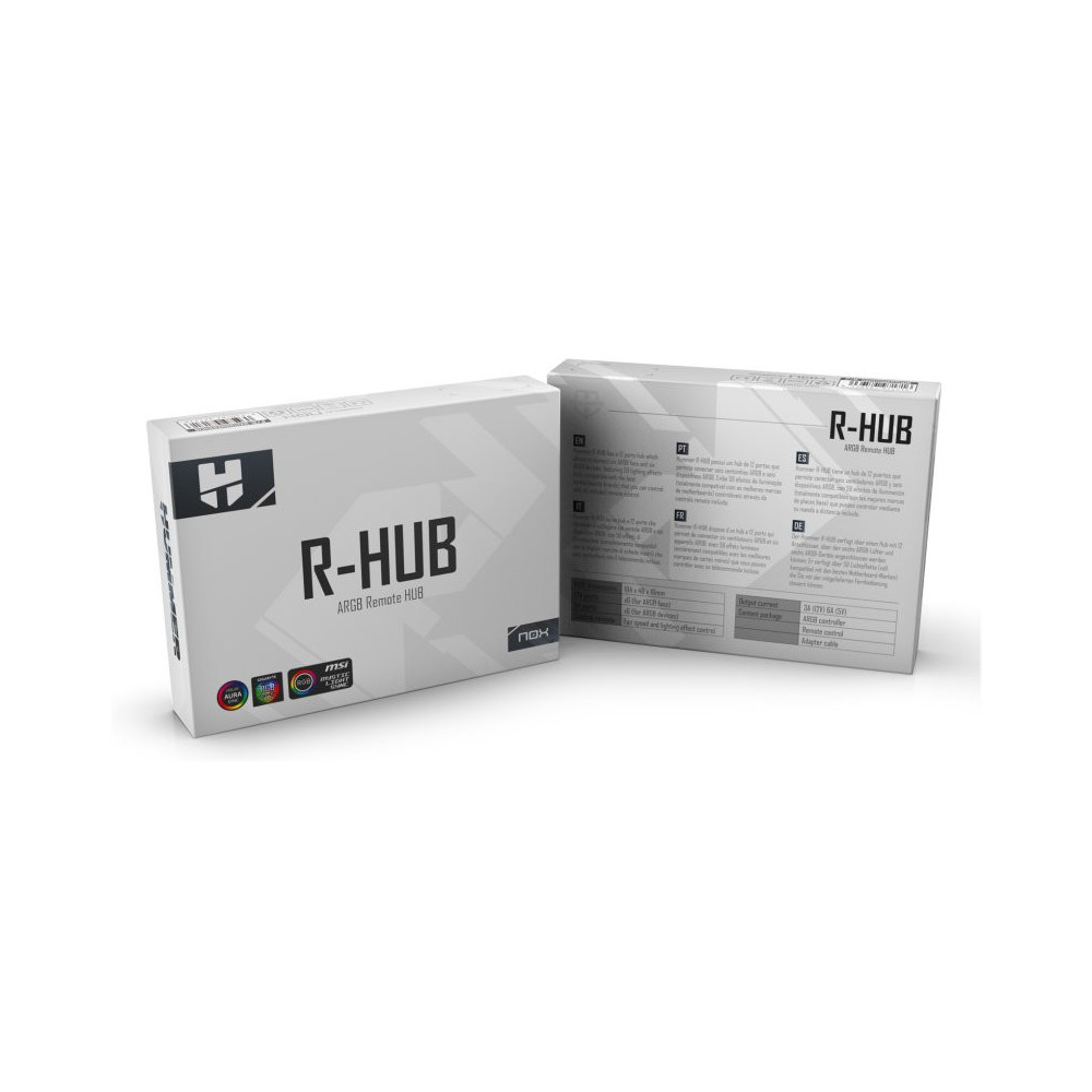 Meta title-NOX HUMMER R-HUB CONTROLADOR ARGB LED/REF. ANDORRA ...